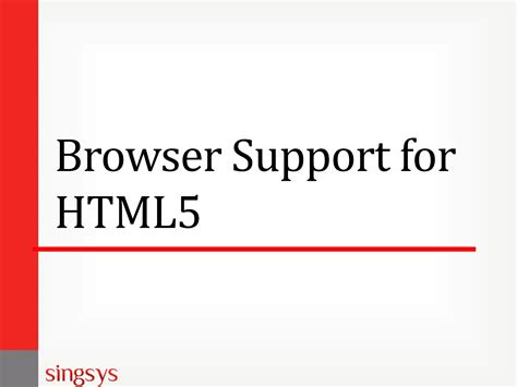 Html5 Tutorial For Beginners Pptx Browsers Computer Software And