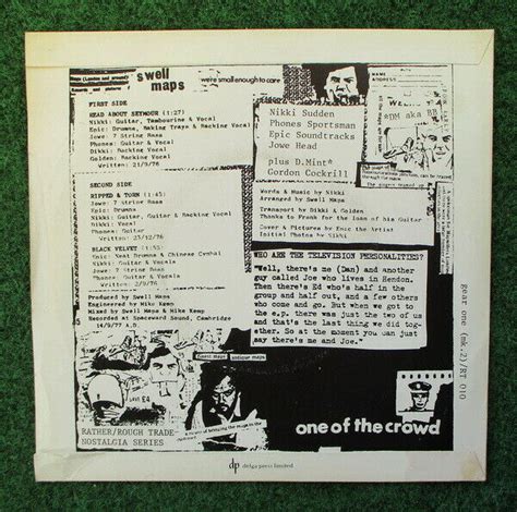 Swell Maps 7” Legendary Uk Punk Classic Read About