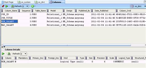 Working With The SQL Developer Data Modeler Reporting Repository