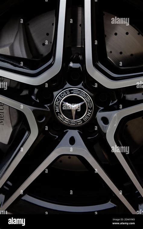 Wheels Mercedes Benz Drive Luxury Automobile Company Logo Stock