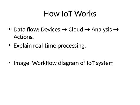 IoT Seminar Presentation Pptx On Iot Implementation PPT
