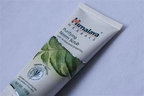 Himalaya Herbals Purifying Neem Scrub Review High On Gloss