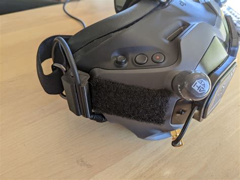 Dji Fpv Goggle Cable Holder For Uruav Analog Mount By Miguel Herrmann Download Free Stl Model