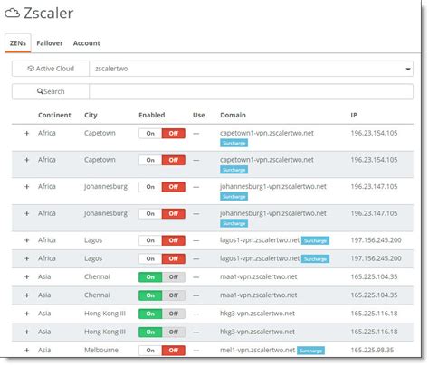 Configuring Zscaler