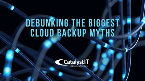Myths About Cloud Data Backup
