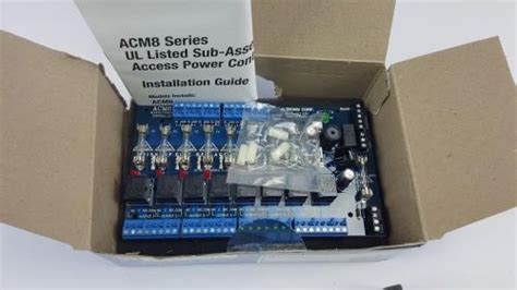 New Altronix Acm8 Access Power Controller Board 8 Fused Outputs