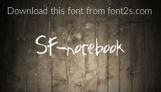SF Notebook Font Details Font S Com