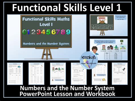 Functional Skills Maths Level 1 Numbers And The Number System Teaching Resources
