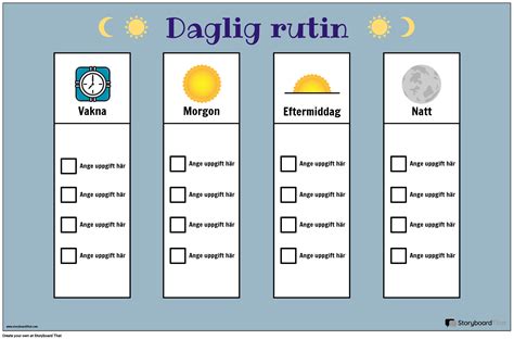 Daglig Rutinediagram Routine Een Consistente Routine Opbouwen Uw