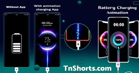 Charge Screen Battery Charging Animation TN Shorts