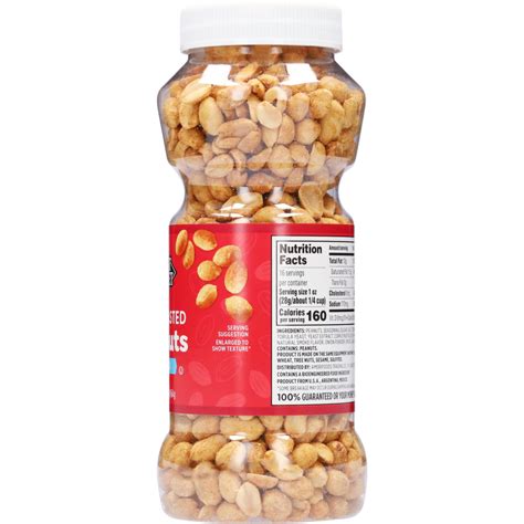 Roasted Peanuts Saturated Fat