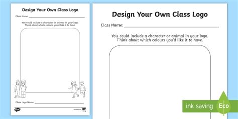 Design Your New Class Logo Resource Primary Resources