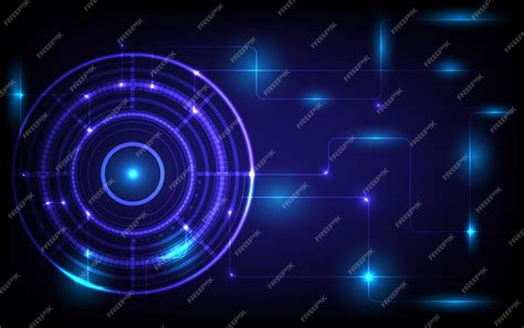 Premium Vector Abstract Digital Technology Operational System Cyber Hi Tech