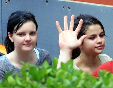 Selena Gomez Soaking Stars