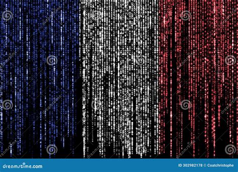 Hacked By France Stock Illustration Illustration Of Coding 302982178