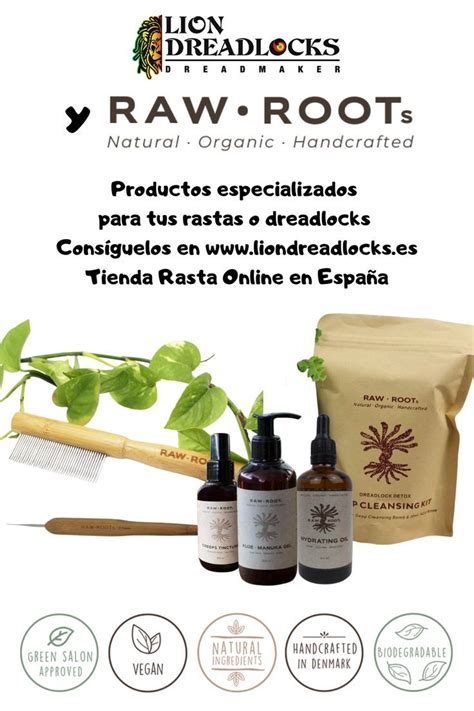 Productos De Raw Roots Para Rastas Y Dreadlocks