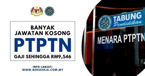 Ptptn Buka Banyak Jawatan Kosong Untuk Lepasan Spm Ijazah Gaji Sehingga Rm9 546