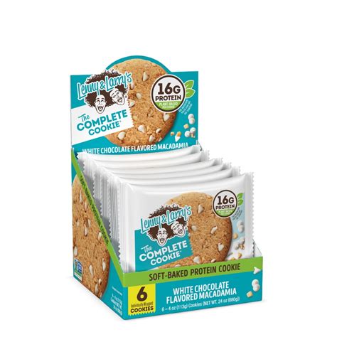Lenny And Larrys Protein Cookie White Chocolate Flavored Macadamia 4