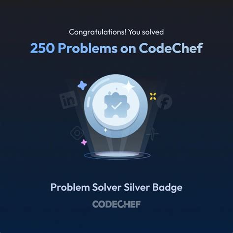 kanish khantal on linkedin codechef codingmilestone problemsolving