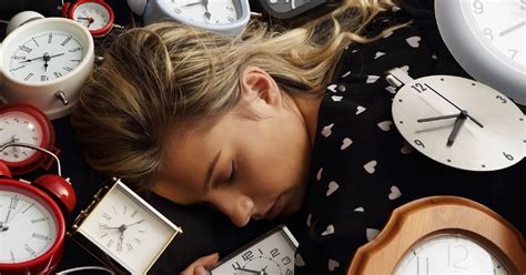Download Clocks Surrounding A Sleeping Girl Wallpaper