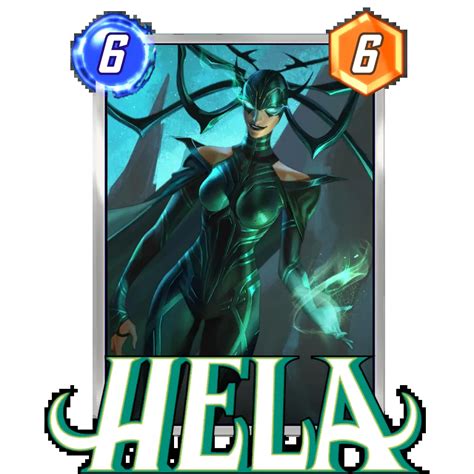 Hela Marvel Snap Card Variant Marvel Snap Zone