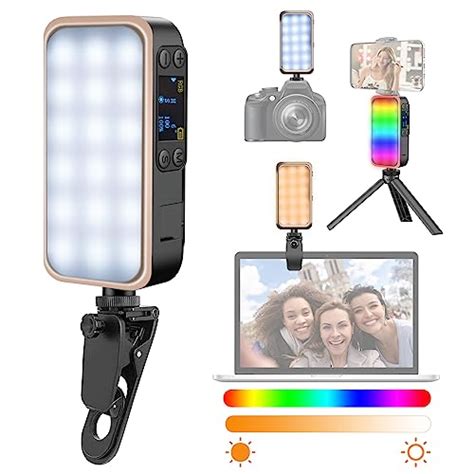 Portable Pocket Rgb Photography Light Panel For Phone
