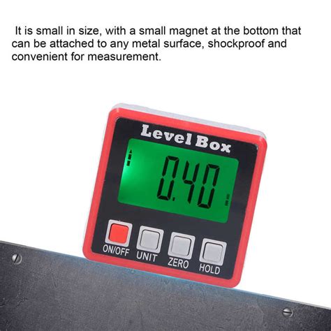 Goniometer 360 Degree Mini Digital Level Angle Met Grandado