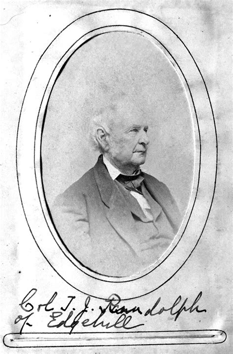 Col Thomas Jefferson “jeff” Randolph 1792 1875 Find A Grave Memorial