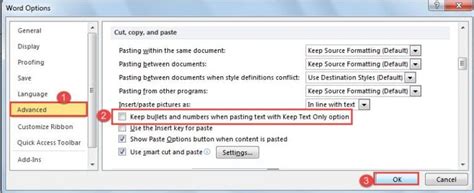 6 useful tips for bulleted or numbered lists in your word document
