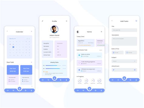 School Class Manage App Design By Abdul Al Noman On Dribbble