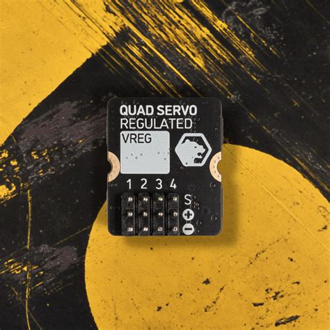 Pimoroni Yukon Quad Servomodul Für 3 Pin Servos Reguliert Buy At Berrybase