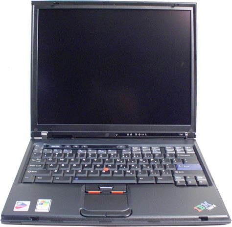 Ibm Laptop Thinkpad 1 60ghz 256mb Memory 40gb Hdd Ati Mobility Radeon 9000 14 1 Windows Xp