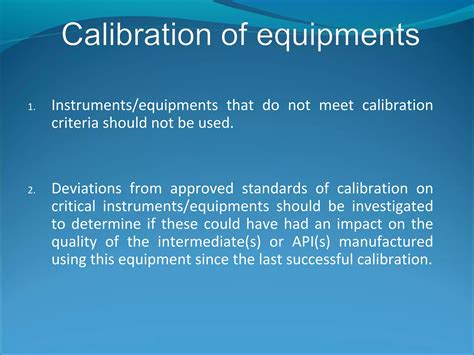 Equipment Calibration Ppt By Shravan Kumar Ppt Physics Science