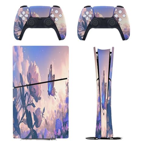 Fantasy Butterfly Ps Ps Pro Ps Slim Digital Disc Skin Sticker For Console And Controller