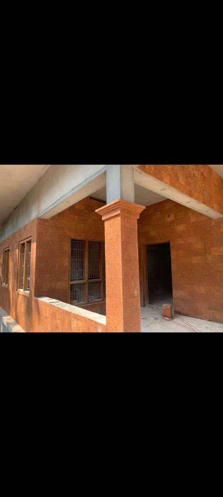 External Elevation Stone Wall Laterite Cladding Tiles Thickness 15 20