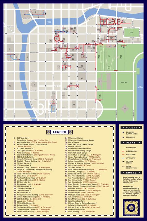 Chicago Pedway System — Honorary Chicago
