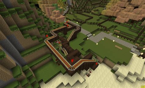 Train Circuit Minecraft Map Train Circuit Minecraft Map