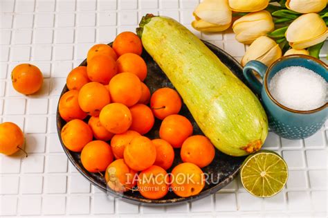 Компот из алычи и кабачков на зиму — рецепт с фото пошагово