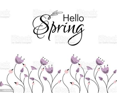 봄 디자인에 오신 것을 환영합니다 매진 배너 액자 웹사이트 랜딩 페이지 전단지 엽서 인쇄물 또는 이메일에 적합합니다 0명에 대한 스톡 벡터 아트 및 기타 이미지 Istock