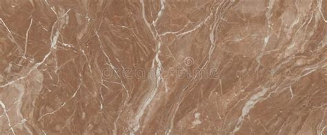 Surface Showcasing Rich Brown And Beige Marble With Stunning Veining