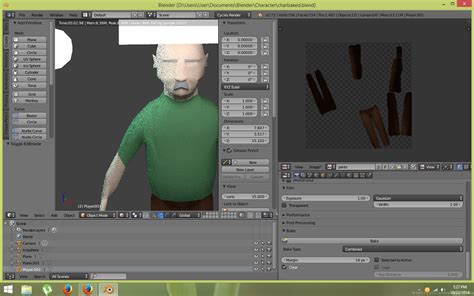 Freestyle Strokes Not Appearing In Cycles Texture Bake Blender Stack