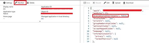 registered app delete button disabled in azure stack overflow