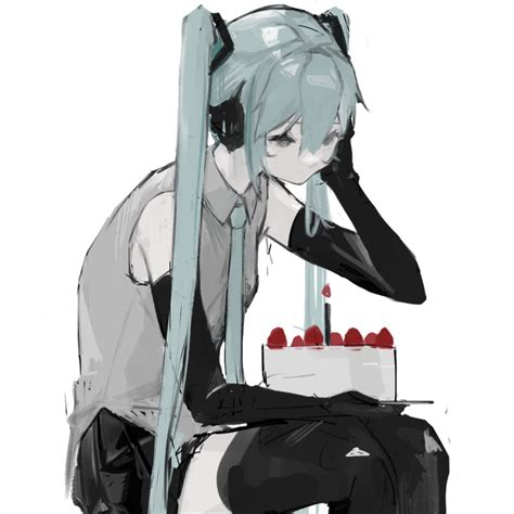 Hatsune Miku Icon In Hatsune Miku Character Art Miku