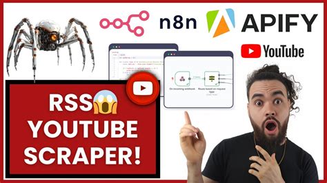 n8n rss feed automatically scraping youtube videos daily w apify 🤖 n8n automation youtube