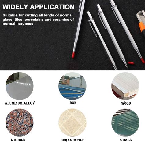 Engraving Pen Scriber Afantti Scribe Tool Tungsten Carbide Tip Scriber Scribing Engraving