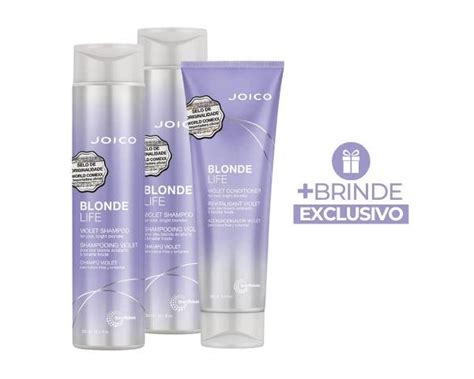 Joico Kit Blond Life Violet Brinde 3 Produtos Único