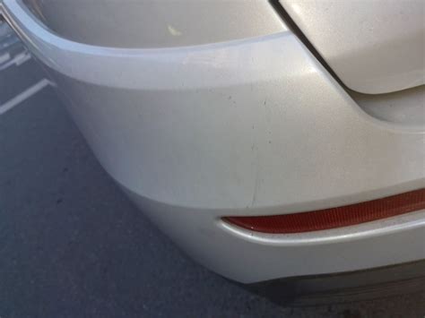 사고문의 아반떼 뒷범퍼 스크래치 Mlbpark