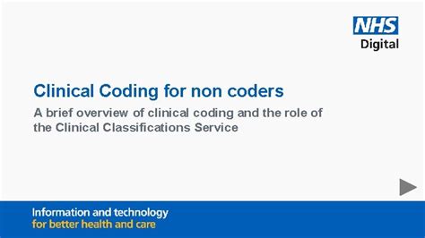 Clinical Coding For Non Coders A Brief Overview