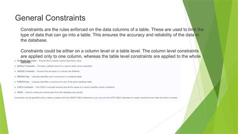 relational database language pptx