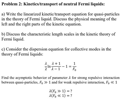 Solved B Discuss The Characteristic Length Scales In The